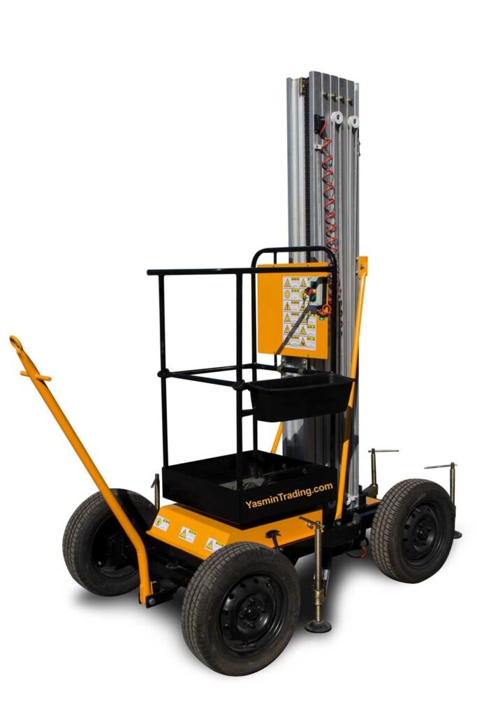 Single Mast Man Lift SR1100L - Yasmin Trading