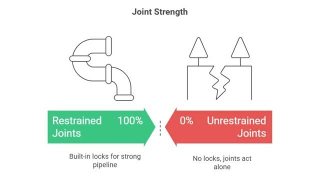 Restrained Joint Ductile Iron Pipe: Types, Design, Installation & Uses