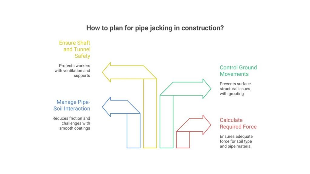 Pipe Jacking in Construction: Key Components, Force Calculations, and ...